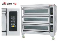 China Large Capacity Baking Oven Electric Three Layer Nine Trays 380v for sale