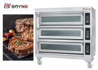China Large Capacity Baking Oven Electric Three Layer Nine Trays 380v for sale