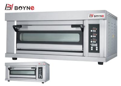 China Electric One Layer Two Trays 380v Oven With Computer Comtrolled for sale