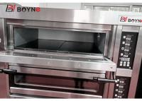 China Large Capacity Oven Three Layer Nine Trays Gas Oven Stainless Steel for sale