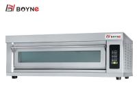 China Commercial Microcomputer Type One Deck Three Trays Bakery Oven For Cake Shop for sale