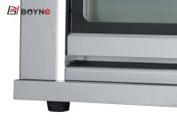 China High End Microcomputer Stainless Steel Commercial  One Deck Two Trays Bakery Oven for sale