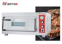 China Electirc Pizza Oven One Layer With Stone Stainless Steel 380v for sale