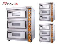 China Big Capacity Pizza Oven Three Layer Electric 380v Stainless Steel for sale
