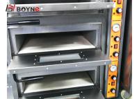 China Big Capacity Pizza Oven Three Layer Electric 380v Stainless Steel for sale