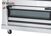 China Commercial Microcomputer Type High Temperature 20-400°C One Deck Two Tray Gas Bakery Oven for sale