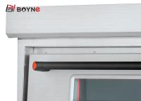 China Double Layer Stainless Steel Deck Oven 220v Gas Pizza Baking Equipment for sale