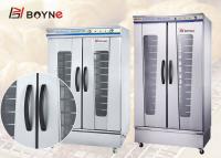 China Commercial Two Door 24 Tray Bread Proofer 2.8kW 220V Stainless Steel Fermentation Box for sale