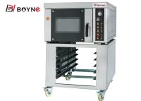 China Industrial Stainless Steel Hot Air Convection Bakery Oven 3 Layer 220V 3.4kW for sale