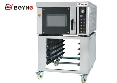 China Industrial Stainless Steel Hot Air Convection Bakery Oven 3 Layer 220V 3.4kW for sale