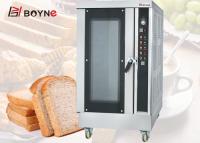 China Ten Trays Commercial Stainless Steel Convection Bakery Oven 380V 10.8kW with Strong Wheel for sale