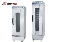 China 430 Grade Stainless Steel Twelve Trays Electric Proofer Fermentation Box For Bread for sale