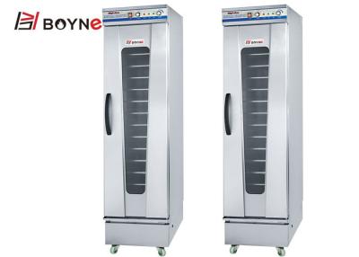 China Commercial 220V 15 Tray Stainless Steel Electric Bakery Proofer Fermentation Equipment for sale