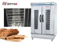 China Stainless Steel 24 Trays Double Door Fermentation Box 220V 2.8kw for Bakery for sale
