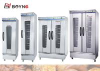 China Stainless Steel 24 Trays Double Door Fermentation Box 220V 2.8kw for Bakery for sale