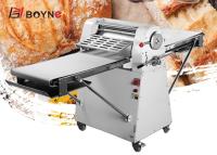 China Restaurant Table Top vertical type of  Bread Dough Rolling Machine 380v Tart Sheeter for sale