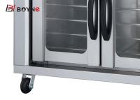 China Stainless Steel Commercial Electric One Deck Two Tray Bakery Oven 380V 9.2kW with Proofer for sale