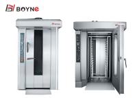 China Commercial Stainless Steel 16 Trays Electric Gas Diesel Rotary Oven 380V 2.2kW for Bakery for sale