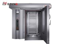 China Thirty Two Trays Hot Air Rotary Oven 380V 3.1kw Stainless Steel Commercial Baking Oven for sale