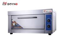 China Hotel Commercial Stainless Steel Single Deck Electric Bakery Bread  Oven for sale