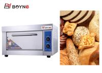 China Hotel Commercial Stainless Steel Single Deck Electric Bakery Bread  Oven for sale