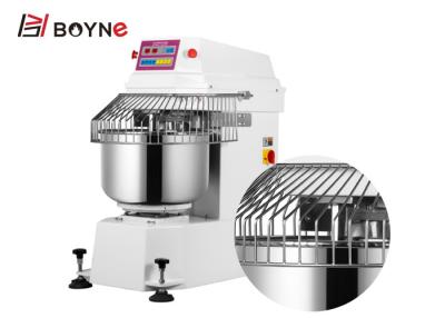 China Commercial Stainless Steel Spiral Dough Mixer 15kg to 100kg Capacity 380V for sale