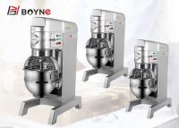 China Durable 80-100 Liters Belt Type Food Mixer Machine With Three Agitators Hook/Whisk/Beater for sale