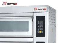 China Commercial Electric Pizza Oven One Deck Three Trays 380V 8.4kW for Bakery Hotel for sale
