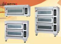 China Commercial Electric Pizza Oven One Deck Three Trays 380V 8.4kW for Bakery Hotel for sale