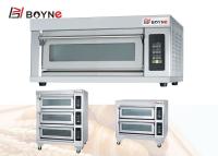 China Commercial Electric Pizza Oven One Deck Three Trays 380V 8.4kW for Bakery Hotel for sale