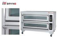 China Mid End Microcomputer Control Deck Oven One Deck Three Trays For Bread Shop for sale