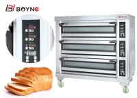 China Computer Controlled Stainless Steel Gas Oven For Kitchen Bakery for sale