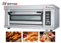 China Computer Controlled Stainless Steel Gas Oven For Kitchen Bakery for sale