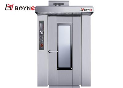 China Electric Stainless Steel Rotary Oven 16 Trays 380V for Commercial Bread Baking for sale