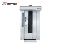 China Electric Stainless Steel Rotary Oven 16 Trays 380V for Commercial Bread Baking for sale