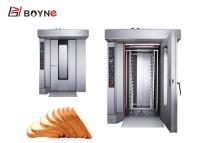 China Gas Industrial Rotary Oven 380V 32 Trays Stainless Steel Baking Oven for sale