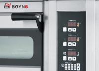 China Stainless Steel 4 Trays Electric Oven 380V 13.2kW Commercial Bakery Equipment for sale