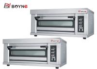 China Stainless Steel 4 Trays Electric Oven 380V 13.2kW Commercial Bakery Equipment for sale