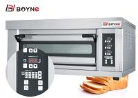 China Stainless Steel 4 Trays Electric Oven 380V 13.2kW Commercial Bakery Equipment for sale