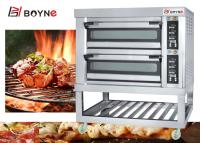 China CE Commercial Bakery Kitchen Equipment Three Deck Six Trays Oven for sale