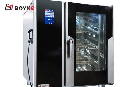 China Professional 6 Trays Combi Oven Electric 380V 12.5kW with Touch Screen Baking and Steaming for sale