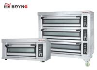 China Stainless Steel Visible Baking Oven Three Layer Nine Trays Electric Oven kitchen ware for sale