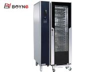China 20 Trays 380V Electric Steam Combi Oven with Boiler Digital Controller 25-250C for sale