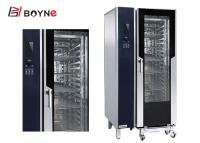 China 20 Trays 380V Electric Steam Combi Oven with Boiler Digital Controller 25-250C for sale