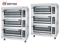 China Heavy Duty Deck Baking Oven One Deck Two Trays Gas Oven For Bakery for sale