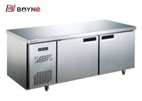China Stainless Steel Refrigerator Work Bench 0.221kW One Door for Hotel Kitchen Coffee Bar for sale