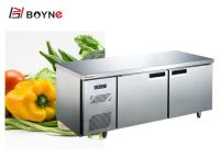 China Stainless Steel Refrigerator Work Bench 0.221kW One Door for Hotel Kitchen Coffee Bar for sale