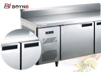 China Ventilated Commercial Workbench Refrigerator Double Door chiller or freezer for sale