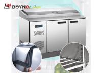 China 330w Commercial Refrigeration Equipment Pizza Working Table Refrigerator for sale
