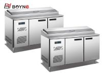 China Commercial Stainless Steel Salad Prep Counter Refrigerator 0.34kW 0-5°C for sale